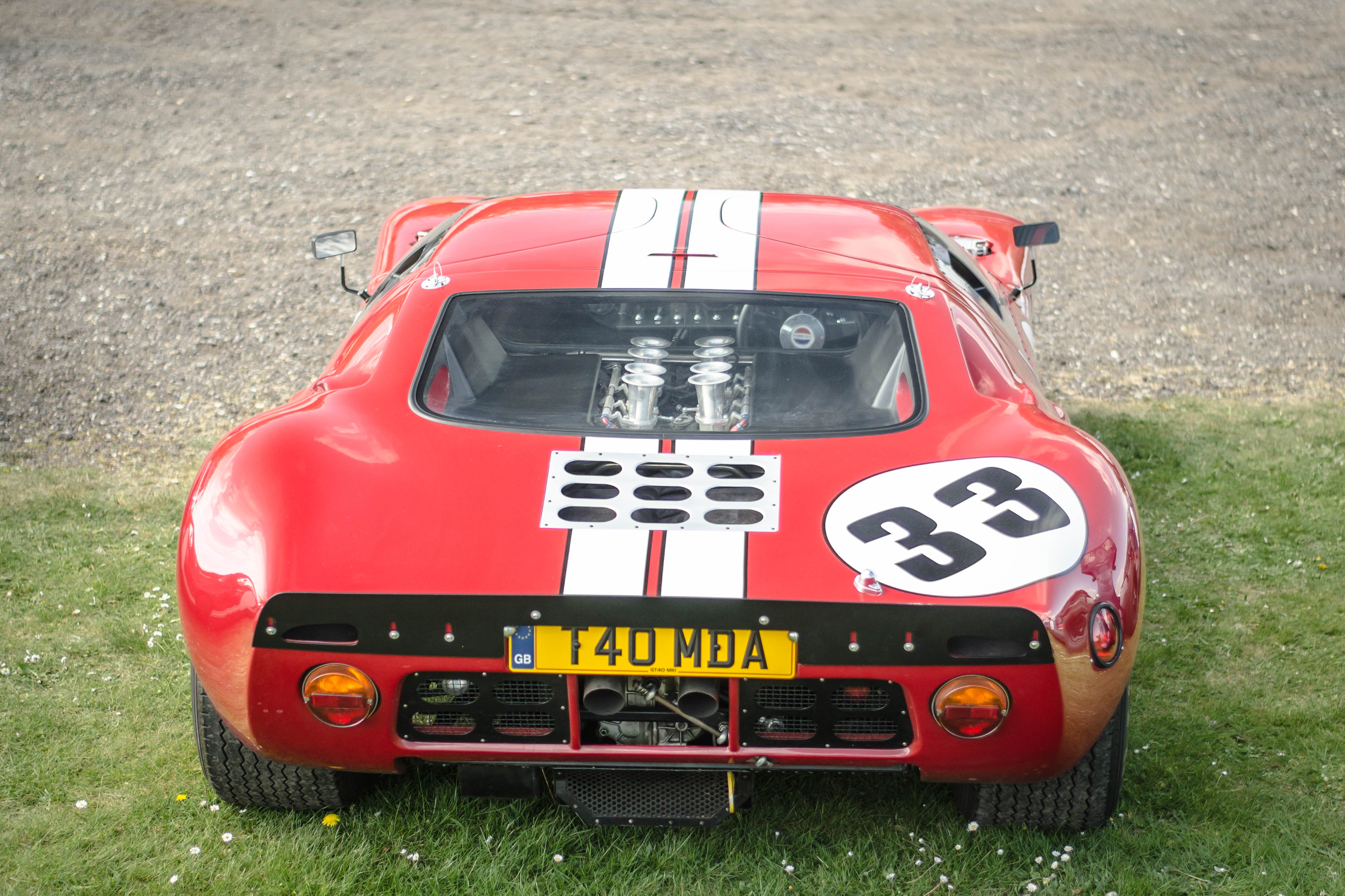 ford-gt40-red-rear - Mark Clemas Photography